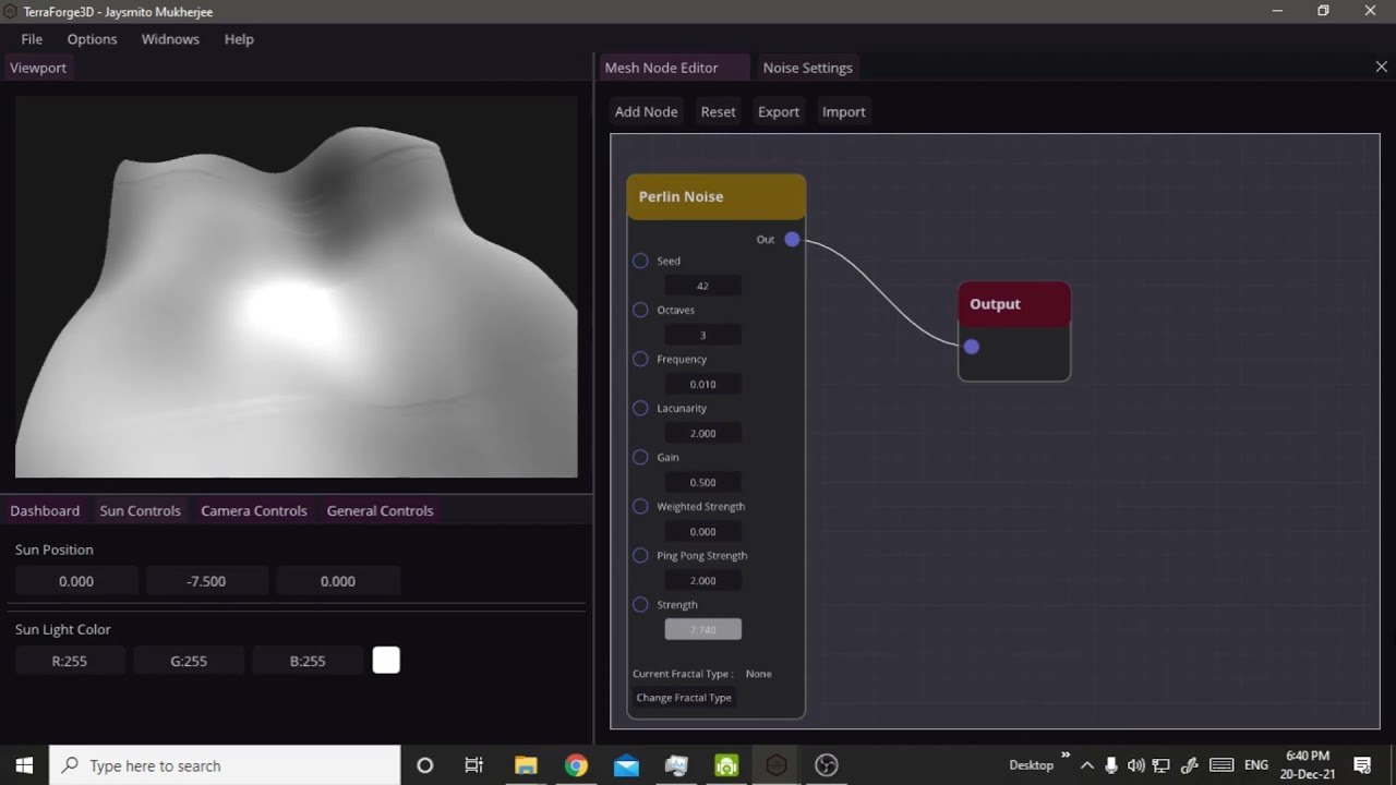 TerraForge3D New Node Editor  |  TerraForge3D Tutorial E14 | Version 2.0 | Jaysmito Mukherjee