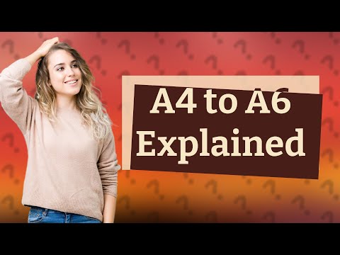 What size is A4 divided by 4 paper?