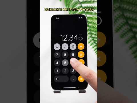iPhone Code knacken😎iPhone entsperren #taschenrechner #iphonetricks #shorts