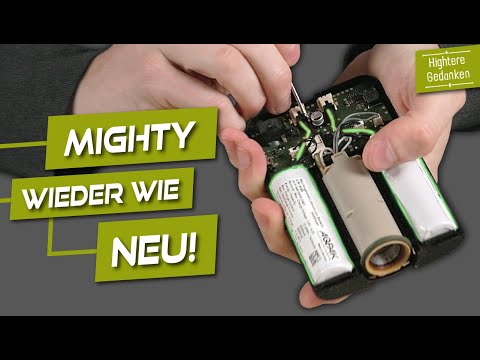 Akkutausch beim Mighty Vaporizer - Neues Leben in ein altes Gerät bringen!