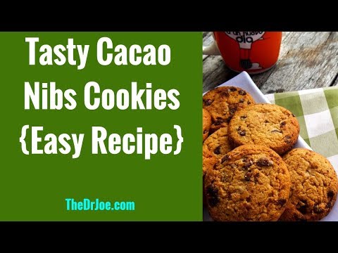 Cacao Nibs Sugar-Free Cookies Recipe (Cacao Nibs Banana Oatmeal Cookies)