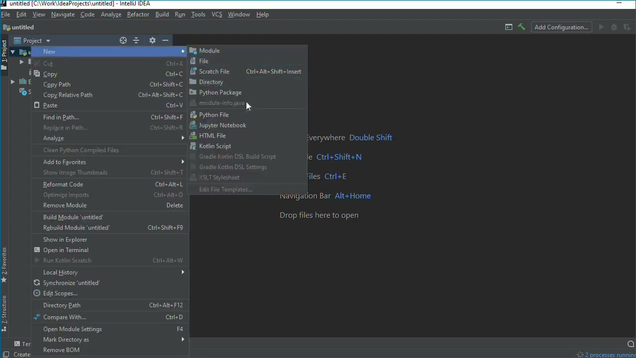 Install Python Plugin (Community Edition) in IntelliJ IDEA, Editing Running Python Scripts Programs