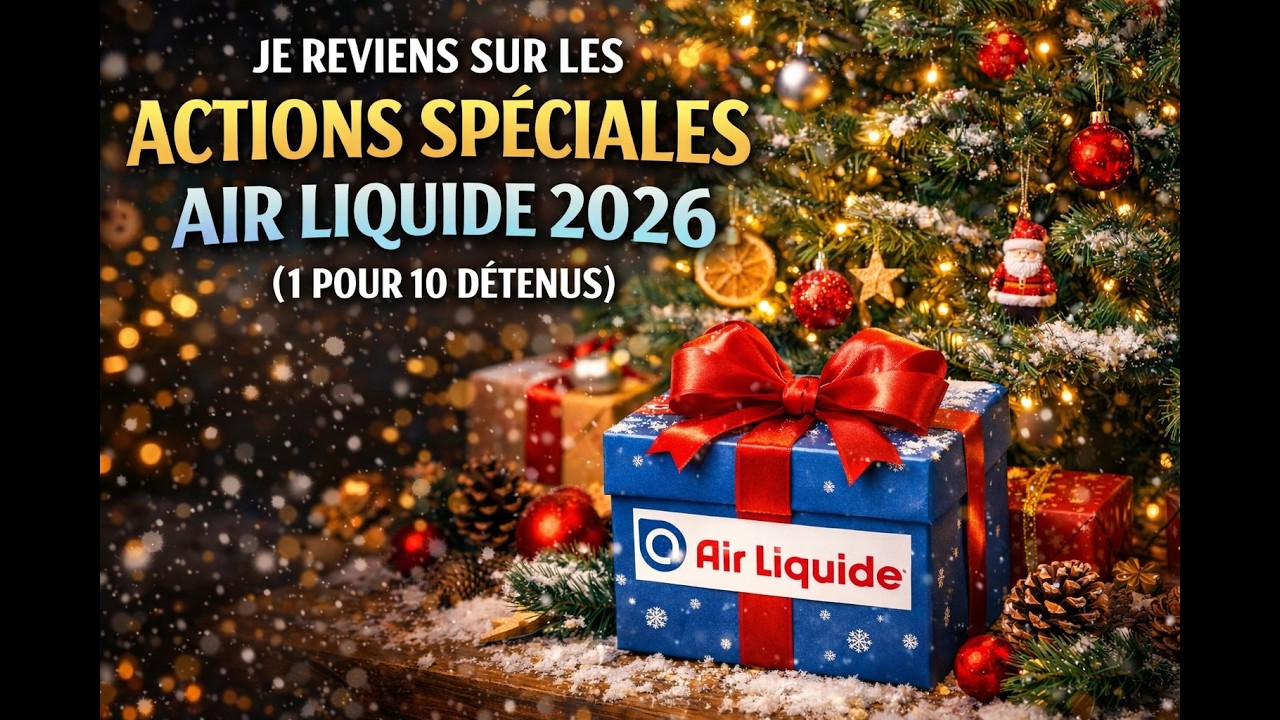 JE REVIENS SUR LES ACTIONS SPÉCIALES AIR LIQUIDE 2026 (1 POUR 10 DETENUS)