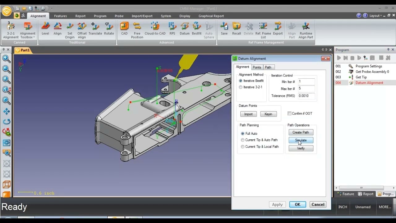 CMM Manager: Datum Alignment