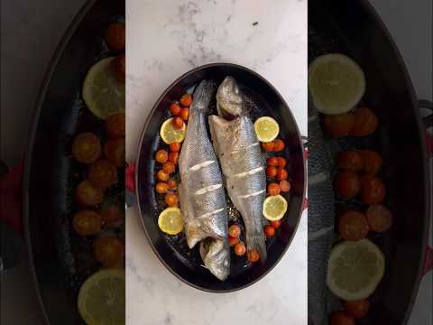 Roasted Branzino