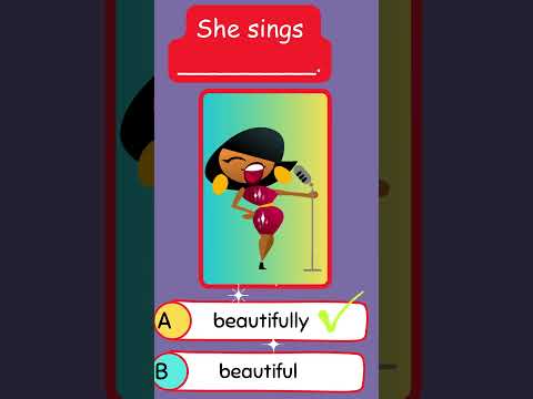 Adjective vs Adverb Quiz #englishquiz #adjectiveinenglishgrammar #adverbs