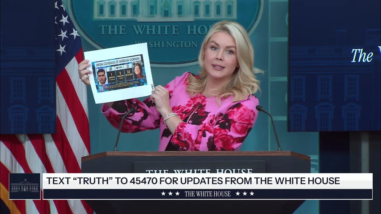 Press Secretary Karoline Leavitt Briefs Members of the Media, Mar. 30, 2026