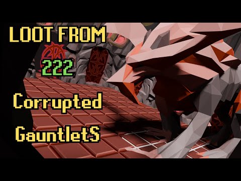 Loot From 222 Corrupted Gauntlet Completions | OSRS Ironman #33
