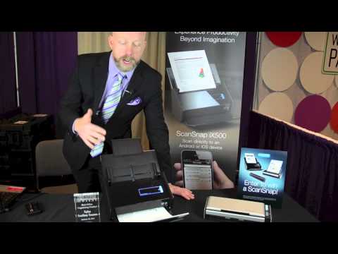 Fujitsu iX500 Wireless Scanner for Mac and PC