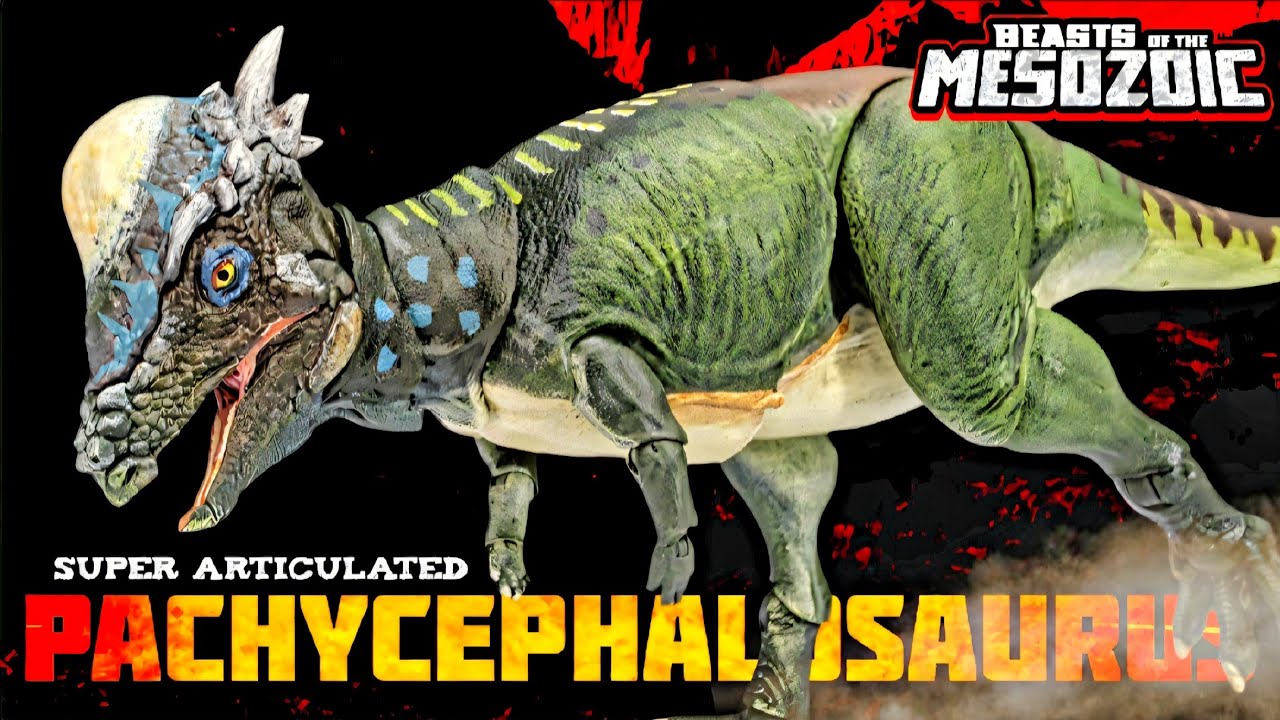 Beasts of the Mesozoic 1/18 scale Super articulated Pachycephalosaurus Review!!!