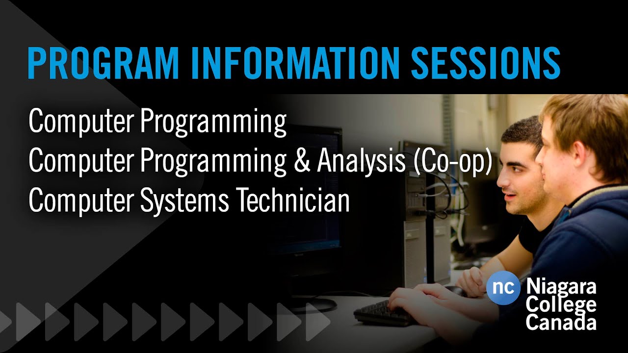 Computer Programming, Computer Programming Analysis and Computer Systems Technician programs