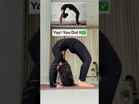 Unlock Your Spine: Master the Back Bend Guide #shorts #wheelpose