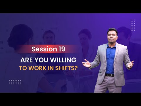 How to Answer: Are you willing to Work in Shifts? | HR Interview Preparation by Manjunath Aradhya