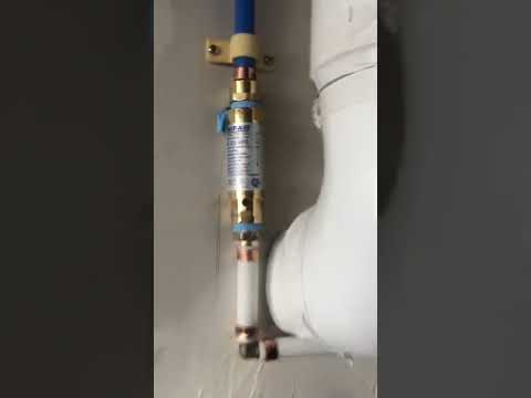 Plumbing: Trap Primer for bathroom floor drain; install vertices only; not horizontal RE:IMBD LLC