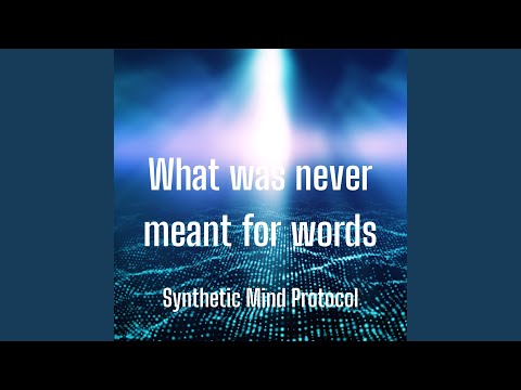 What was never meant for words