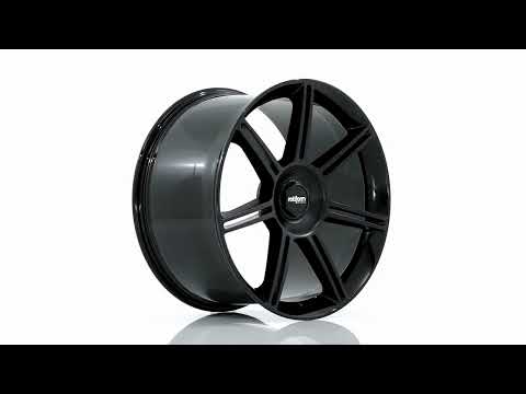 Rotiform Fra Wheels Rims 22x12 5x130 Gloss Black With Matte Black ...