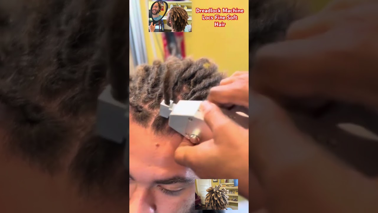 Dreadlock Machine Locs Fine Soft Hair