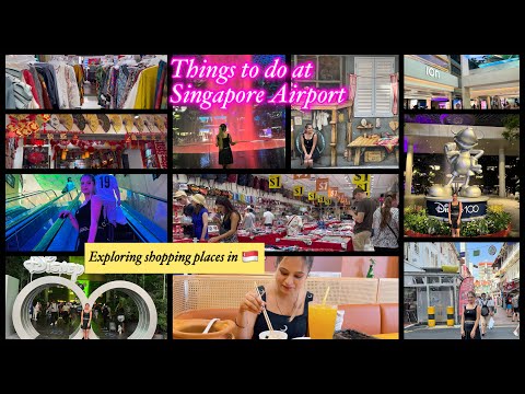 Where and what to shop in Singapore | What to do Singapore Airport |How to make your trip affordable
