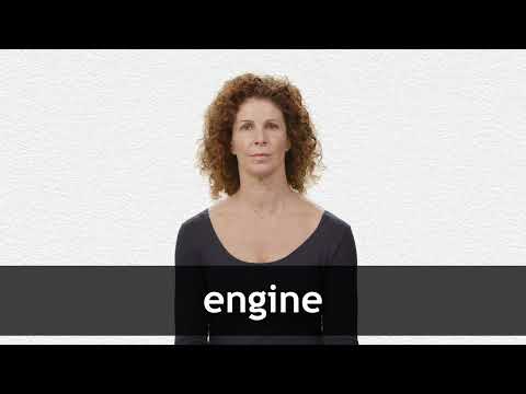 How to pronounce ENGINE in American English