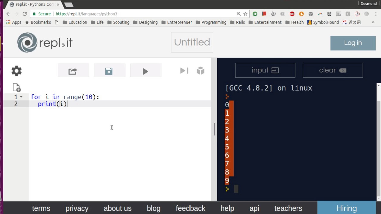 One Minute Python 008 - For Loop in Python