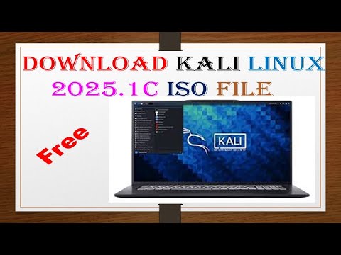 How to Download Kali linux 2025.1c ISO File for Laptop Free.
