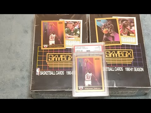 1990-91 Skybox Basketball 🏀 Opening! Michael Jordan PSA 10?