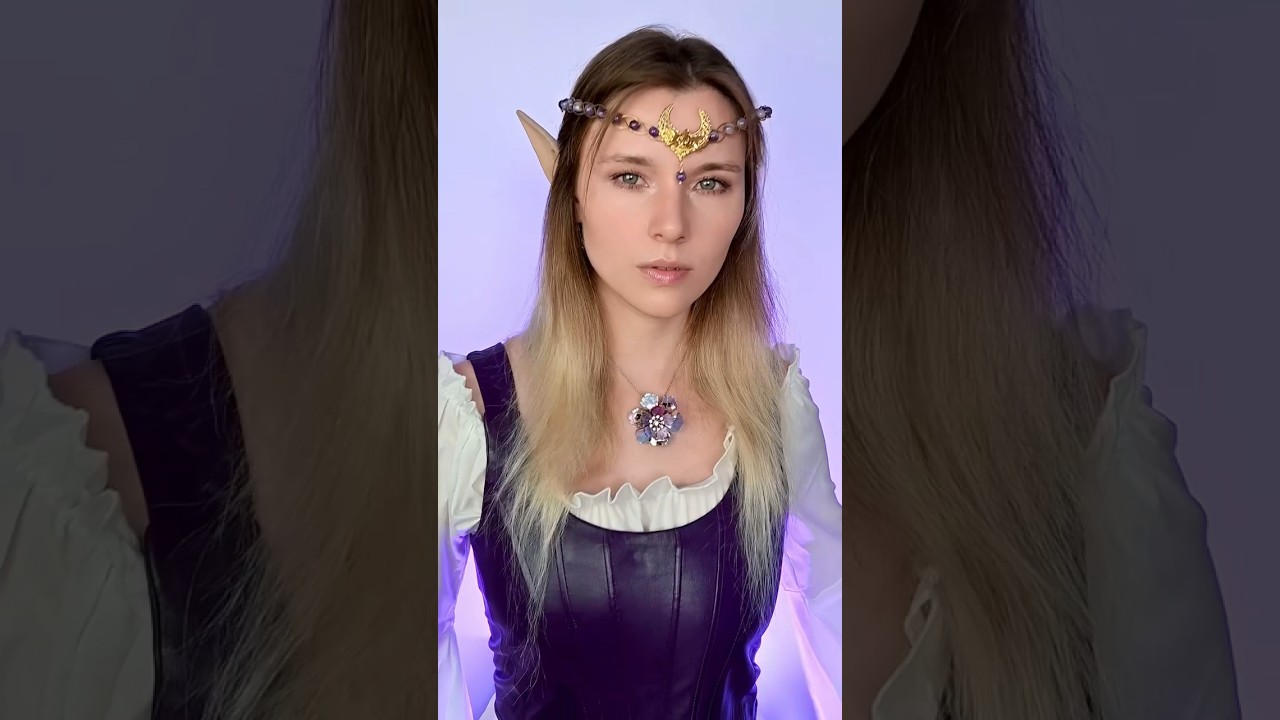 Transforming into Tolkien’s Elf 🧝🏻‍♀️ LARP outfit