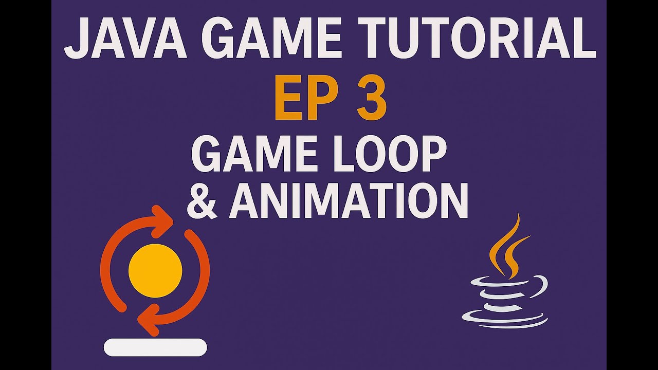 Java Game Tutorial Ep.3 — Game Loop & Animation (NetBeans)
