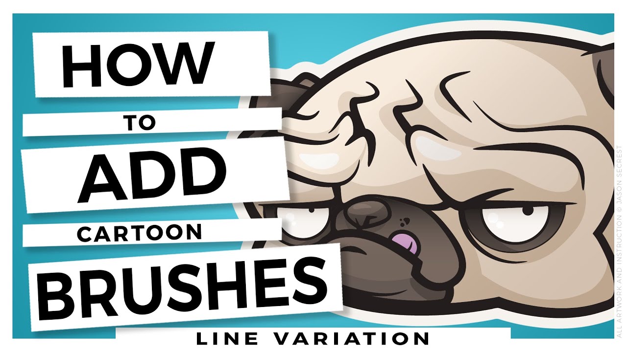 Adobe Illustrator Tutorial: Applying Cartoon Brushes