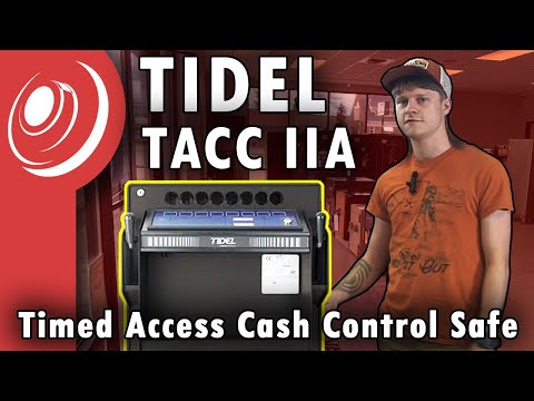 Tidel TACC IIA Timed Access Cash Control Smart Safe - Retail Cash Dispensing Safe