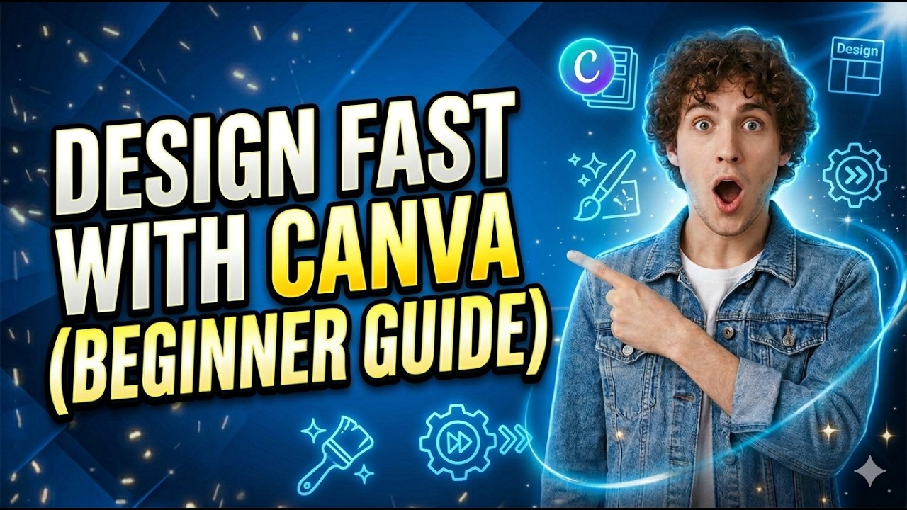 Design FAST with Canva Templates (Beginner Guide)