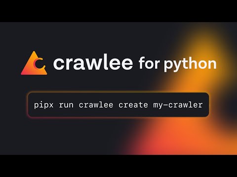 Crawlee for Python: Build reliable crawlers. Fast.