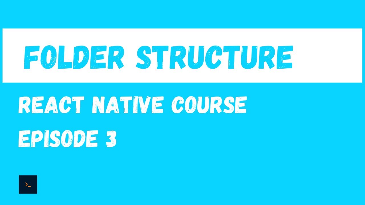 React Native Project Folder Structure. React Native Beginner Project Course.#3