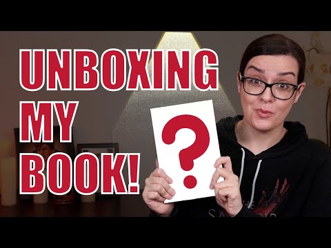Seeing My Book for the FIRST TIME! (And Hoping it's not a Hot Mess)