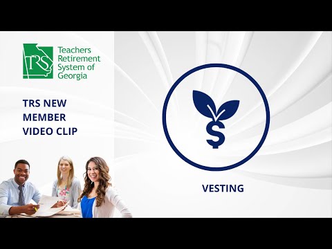 TRS New Member Video Clip: Vesting & Contribution Withdrawals
