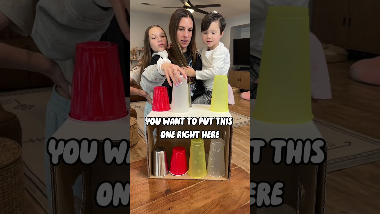 CUP MATCHING GAME!!🥤🤔