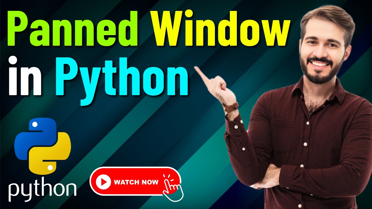 Python for Beginners tutorial to Create tkinter PanedWindow in Python GUI