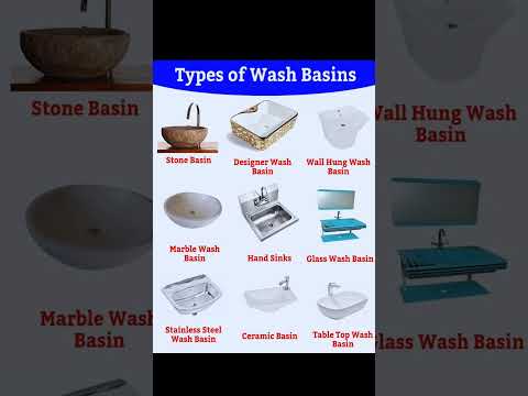 "Types of Wash Basins: A Complete Guide to Styles, Materials, and Uses"