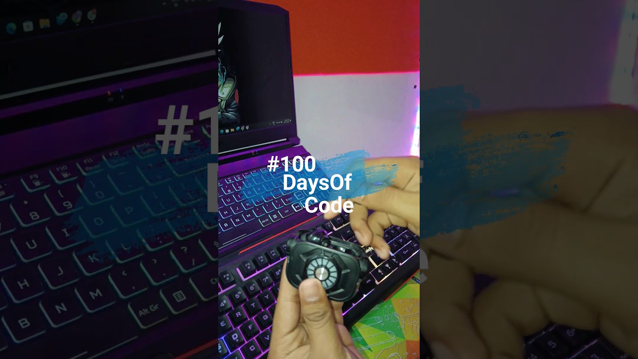 Day #001/100 #100DaysOfCode #100DaysofCodeXNST #NSTCodingSprint