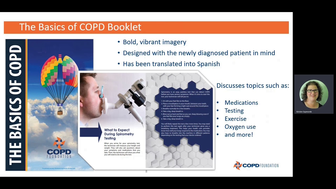 COPD Foundation’s Educational Materials and Patient Resources: Inspiring Hope and Empowerment