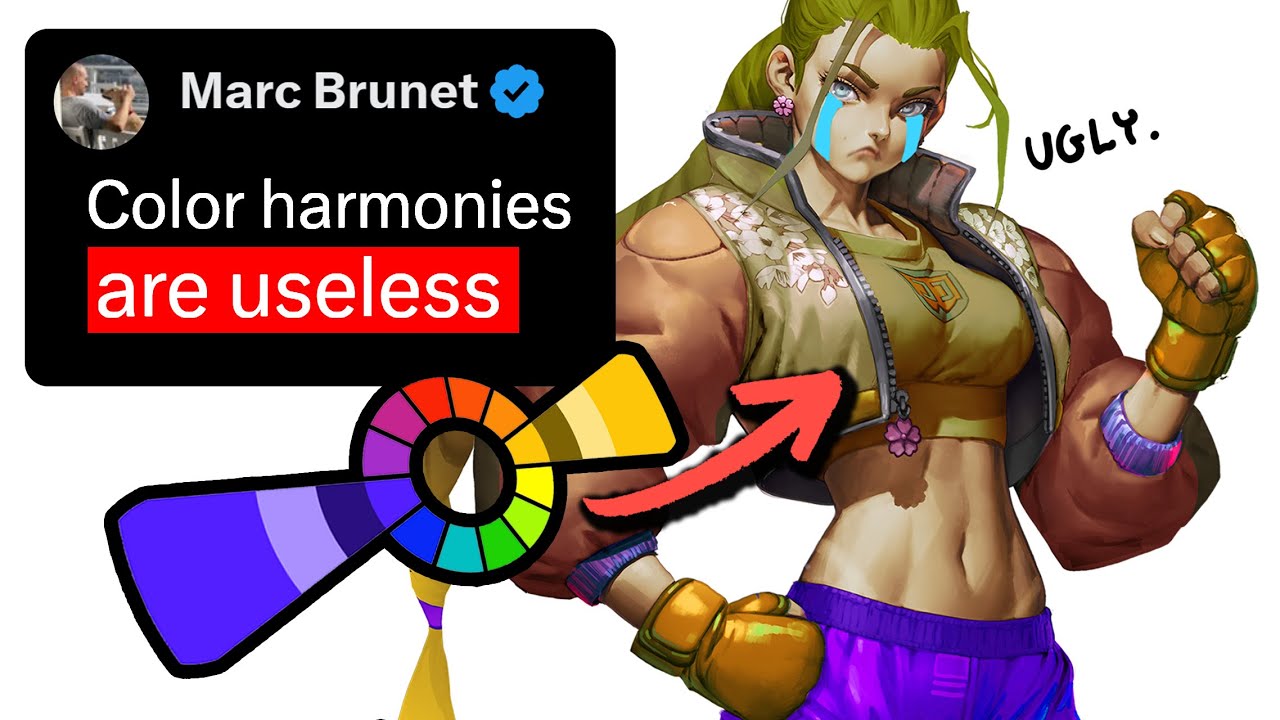 How to ACTUALLY pick harmonious colors 🌈 | YTartschool