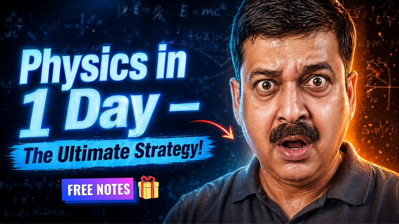 🚀 1 Day = Complete Physics! NEET 2026 120+ Marks Trick + FREE Formula Sheet