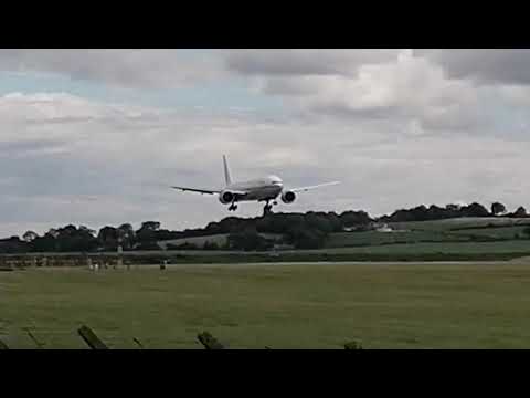 *RARE* Air China B777-300(ER) B-2039 Arrival And Departure At Edinburgh Airport