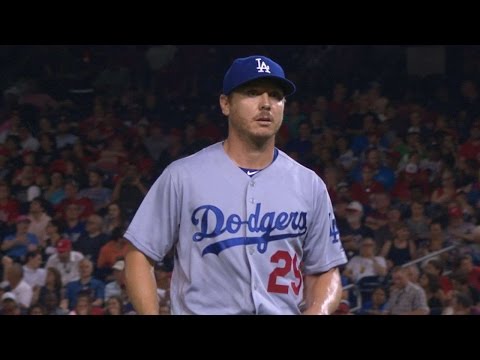 LAD@WSH: Kazmir fans eight over seven strong frames