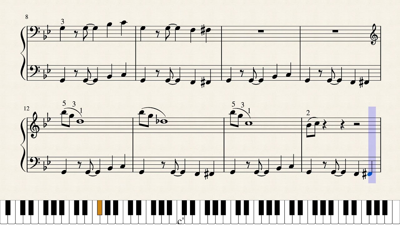 MISSION IMPOSSIBLE THEME - Piano Tutorial (FREE SHEETS)
