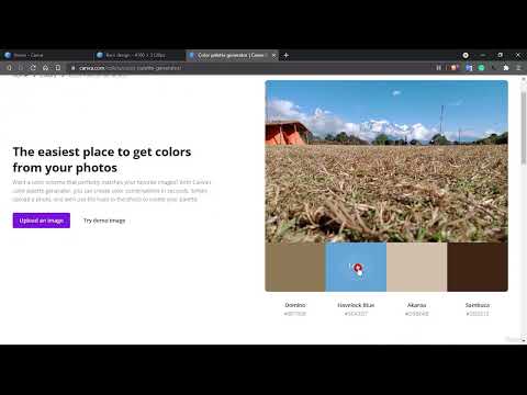 CANVA Color Palette tutorial | Canva Pro (Tutorial 9)