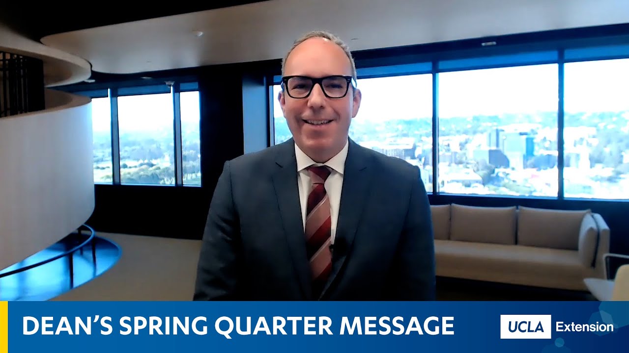 Office of the Dean: Welcome to the 2021 Spring Quarter