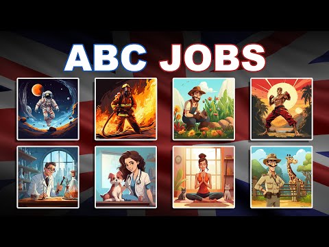 ABC Jobs & Occupations | Job Alphabet from A to Z (with Picture & Pronunciation)