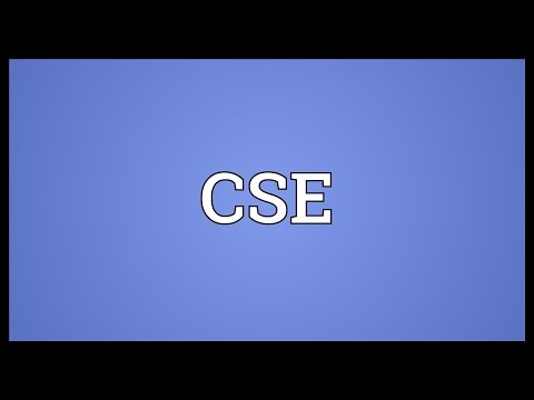 CSE Meaning