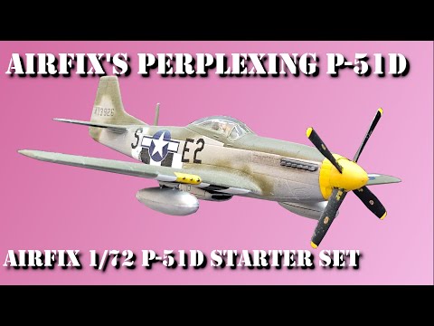 Who is it designed for? The Confusing but enjoyable Airfix P-51D Mustang Starter Set.